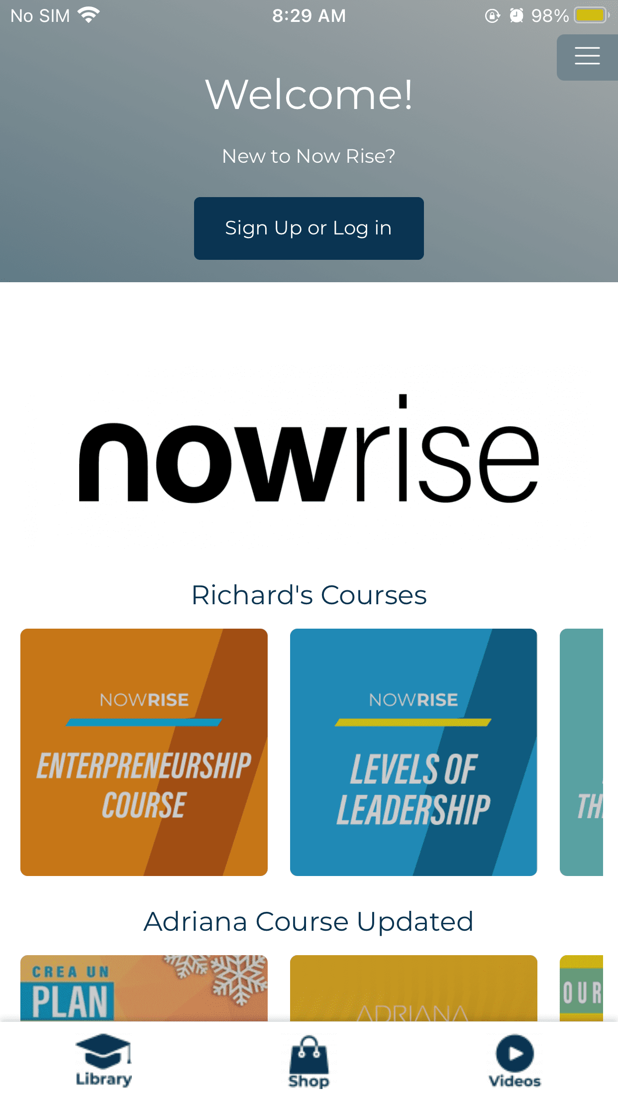 NowRise — Buildfire